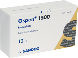 OSPEN 1 500 000 NE FILMTABLETTA 12X Adatlap / PirulaPatika online ...