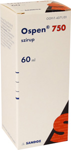 OSPEN 750 000 NE/5 ML BELSŐLEGES SZUSZPENZIÓ 60ML Adatlap ...