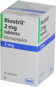 RIVOTRIL 2 MG TABLETTA 30X Adatlap / PirulaPatika online gyógyszertár