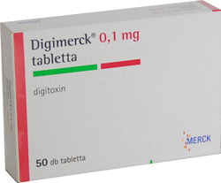 DIGIMERCK 0,1 MG TABLETTA 50X Adatlap / PirulaPatika online gyógyszertár
